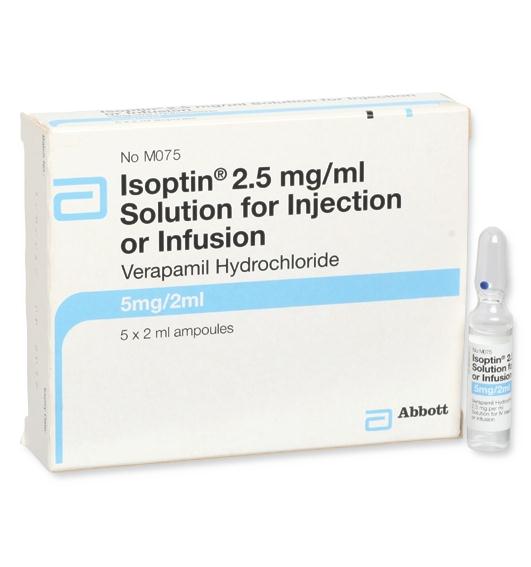 ISOPTIN 5 MG/2 ML IV INFUZYON ICIN COZELTI ICEREN 5 AMPUL-Doktor Ara ...
